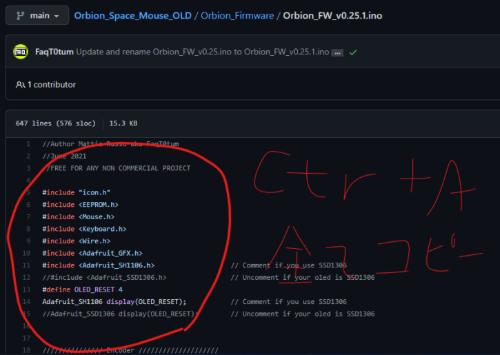 ORBION Space Mouse GitHubで公開されているDIYする3Dマウスを製作 慣れないハンダ付けでしたが無事完成 ...