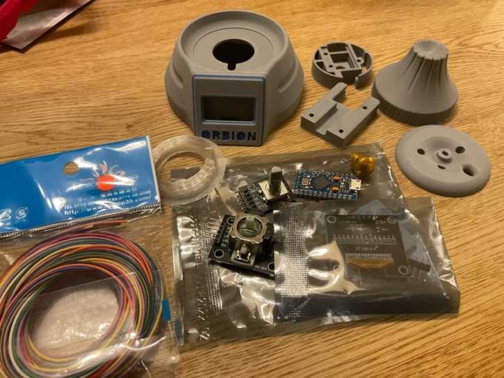 ORBION Space Mouse GitHubで公開されているDIYする3Dマウスを製作 慣れないハンダ付けでしたが無事完成 ...