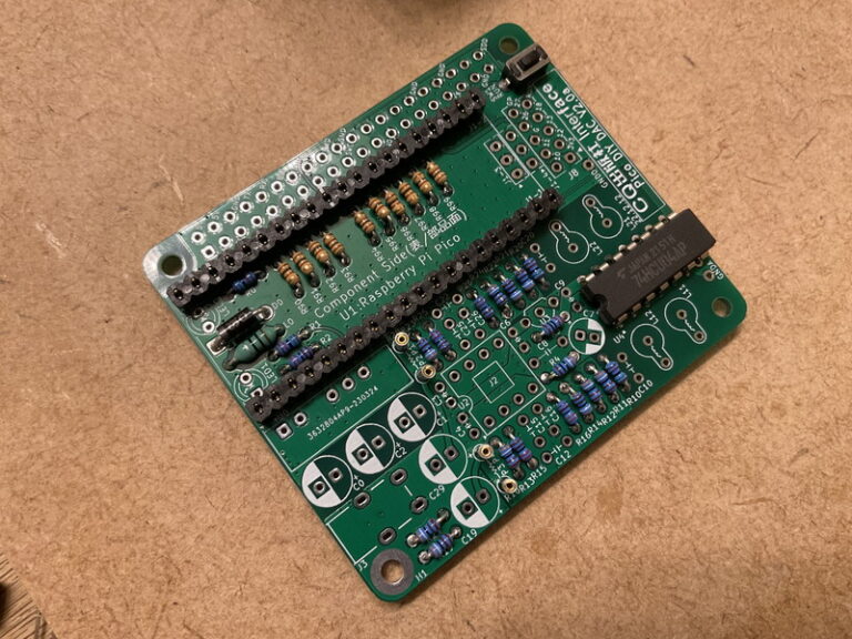 DACをDIYするキット Interface監修、ラズパイ Pico DIY DAC V2作成 picoの音を楽しもう！ ケースは3D ...