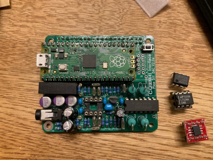 DIYしたラズパイPICO DAC レビュー Volumioとも組み合わせて色々使えます オペアンプで音質は変わる？ | takeotaの物欲し雑記帳