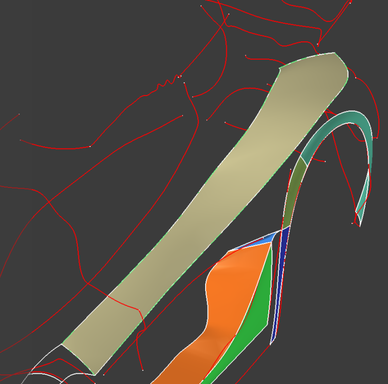 FreeCAD入門 その11 メッシュに線を引くCurve on Meshのご紹介 Curves workbenchとの組み合わせで色々使え ...