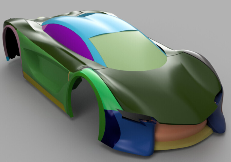 FreeCAD入門 その11 メッシュに線を引くCurve on Meshのご紹介 Curves workbenchとの組み合わせで色々使え ...