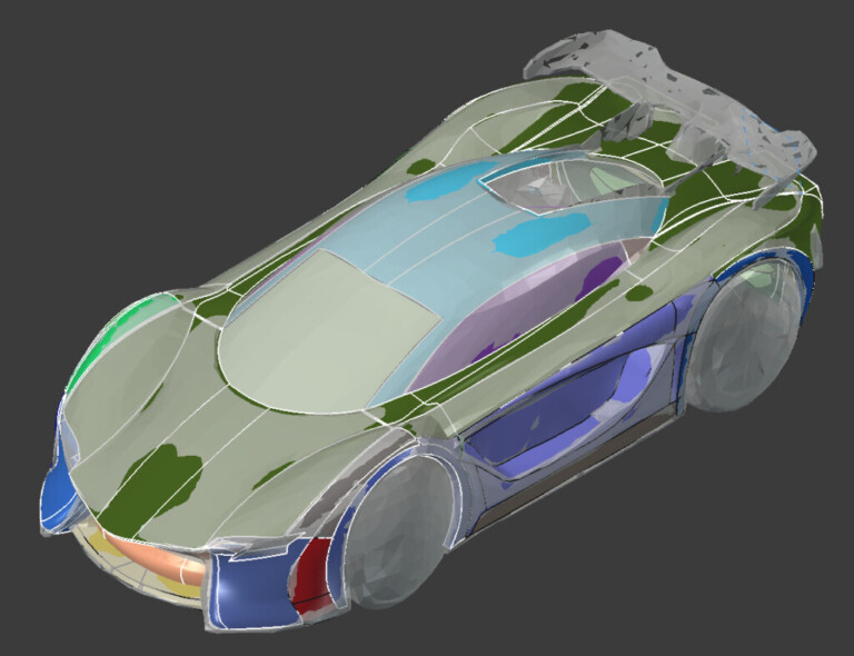 FreeCAD入門 その11 メッシュに線を引くCurve on Meshのご紹介 Curves workbenchとの組み合わせで色々使え ...
